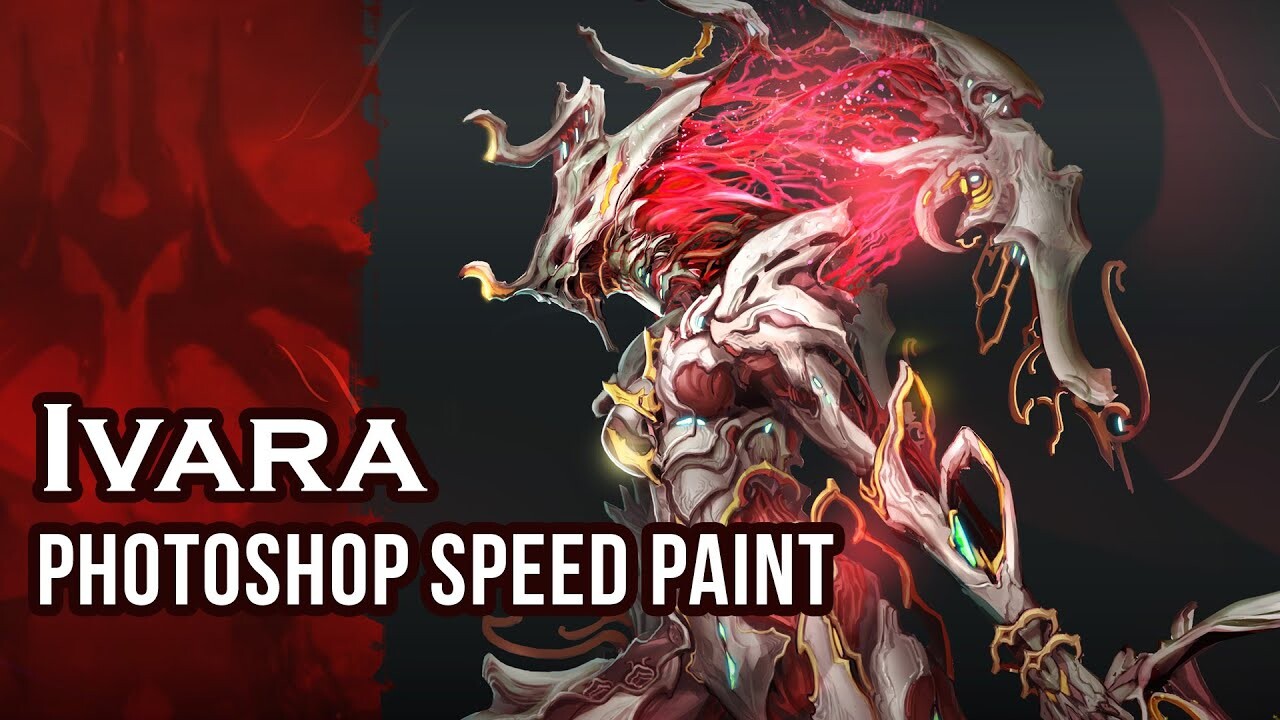 ArtStation - Ivara Shirogane Speed-paint