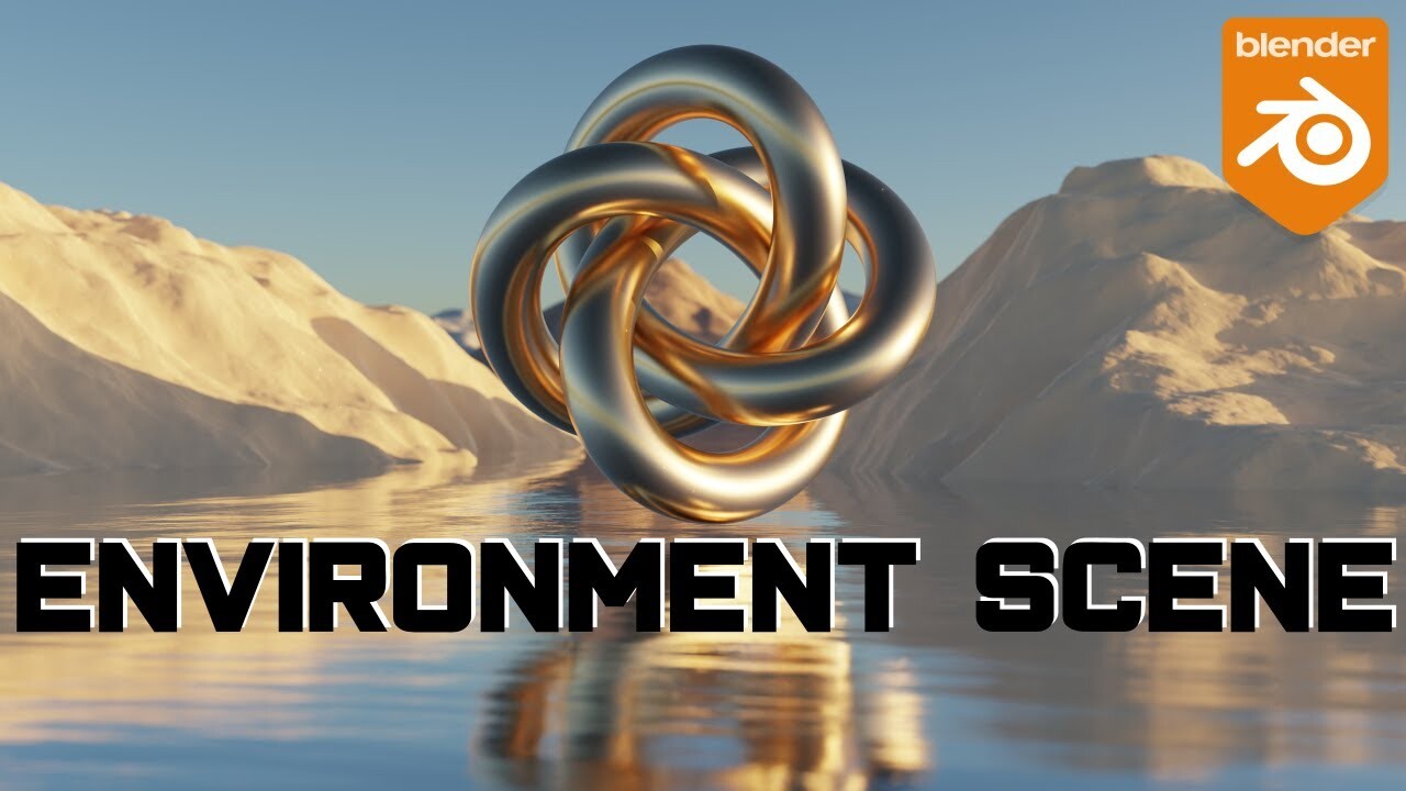 ArtStation - BLENDER ENVIRONMENT SCENE TUTORIAL