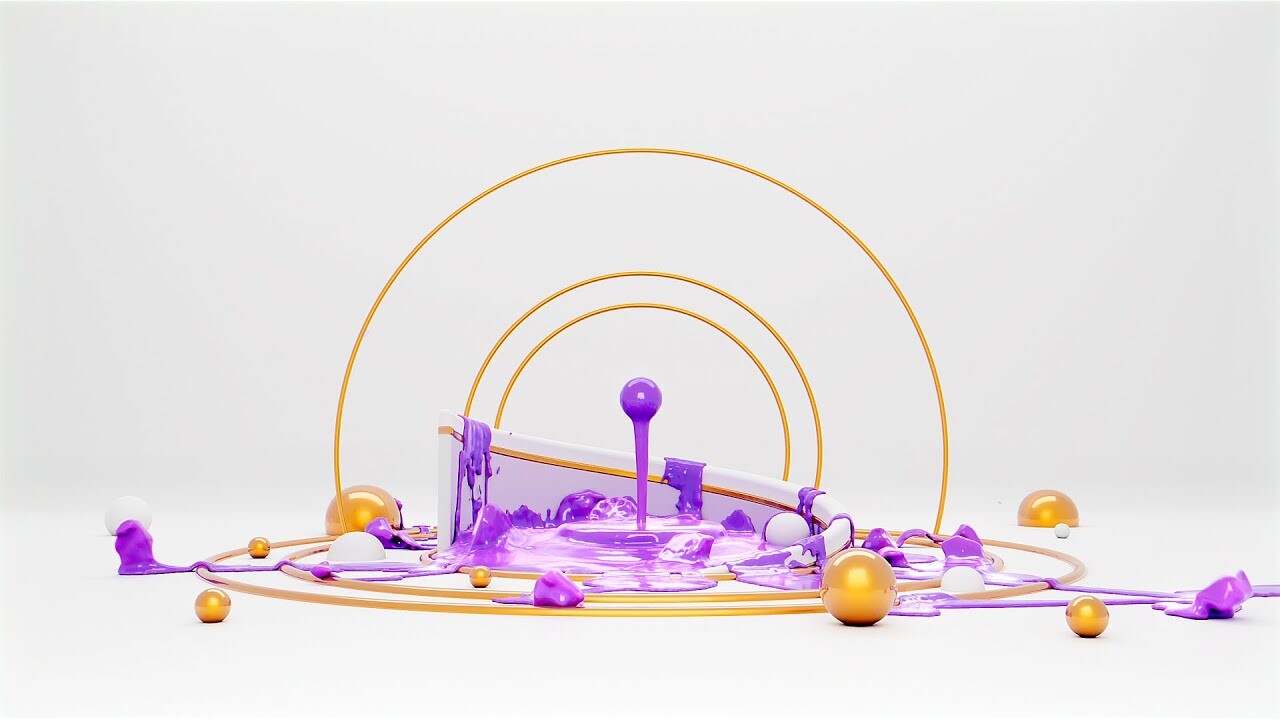 ArtStation - Flip fluids + RBD SIM