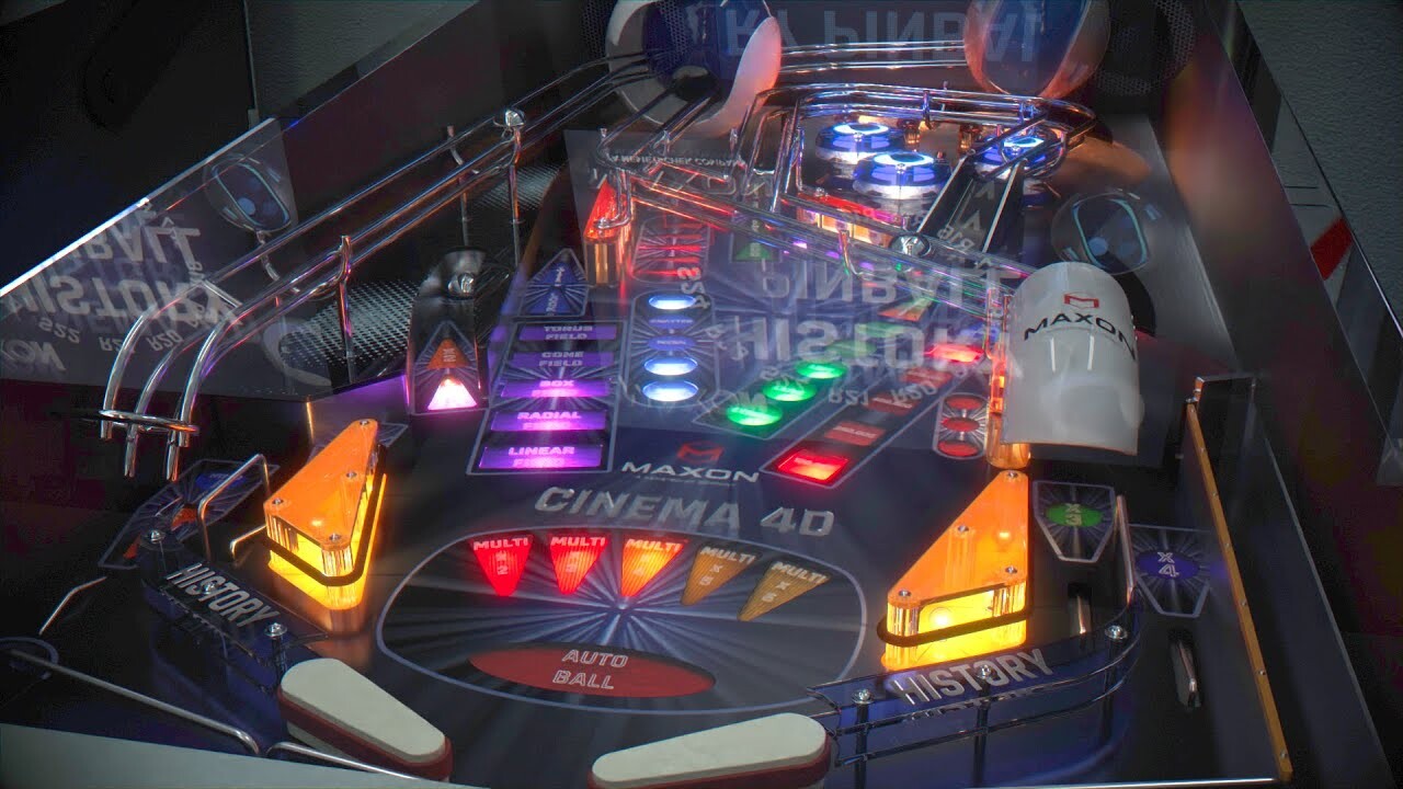 ArtStation - Cinema 4D Pinball