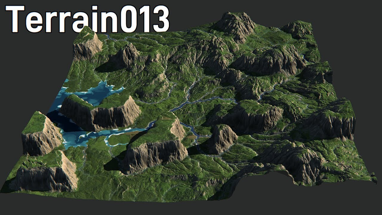 ArtStation - Gaea Tutorial : How to Create a Rocky Lush Landscape