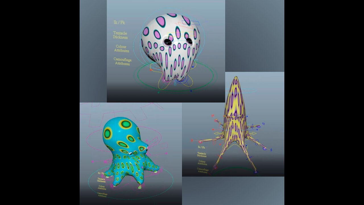 ArtStation - Octopush RIG