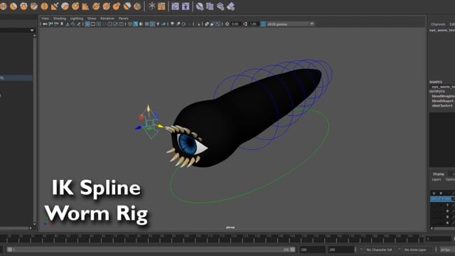 ArtStation - Worm Rig