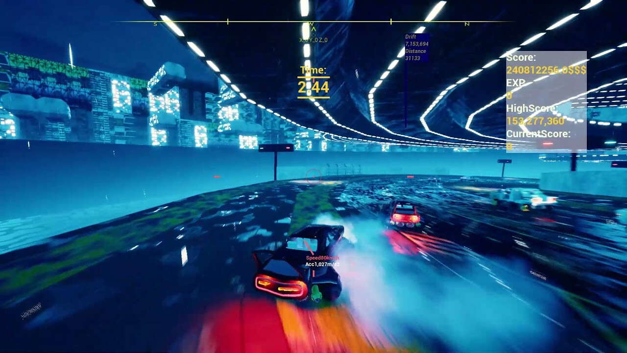 ArtStation - Gameplay of my drift game