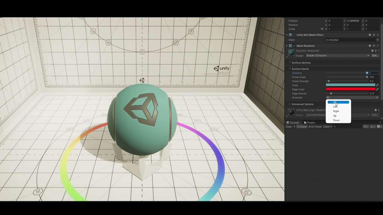 ArtStation - Shadergraph - Dissolve