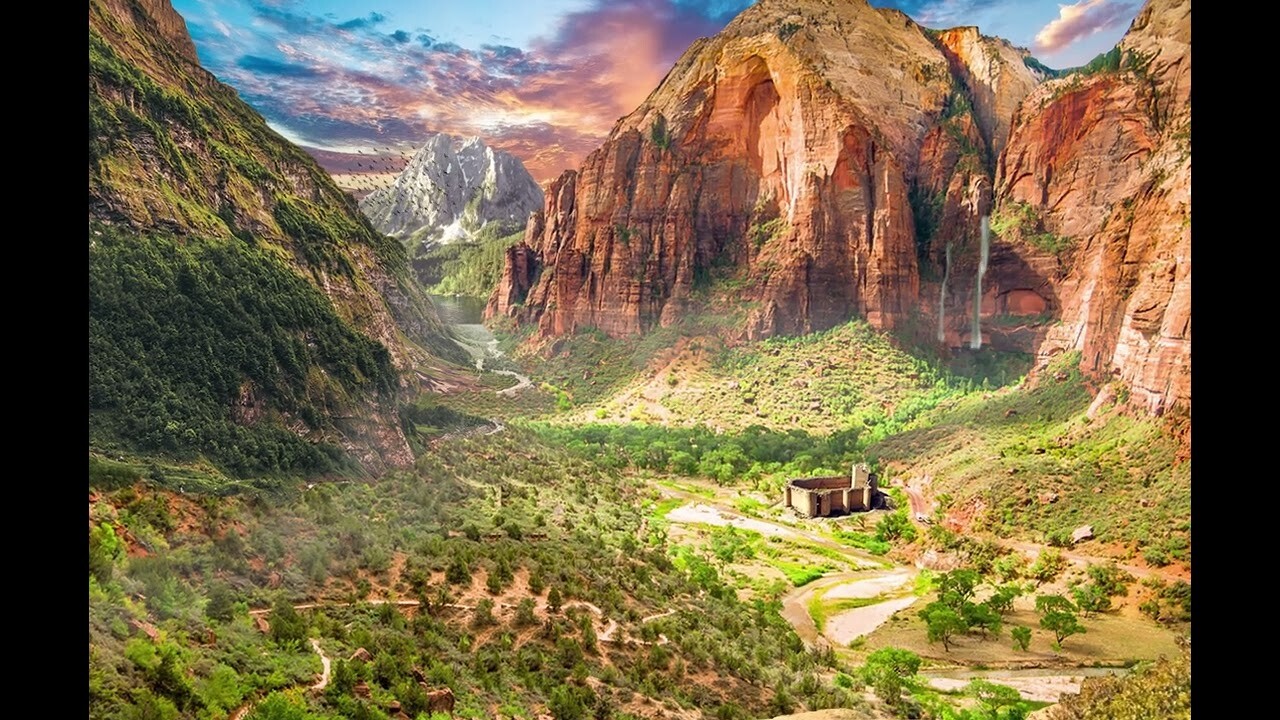 ArtStation - Matte Painting Valley - After Effects