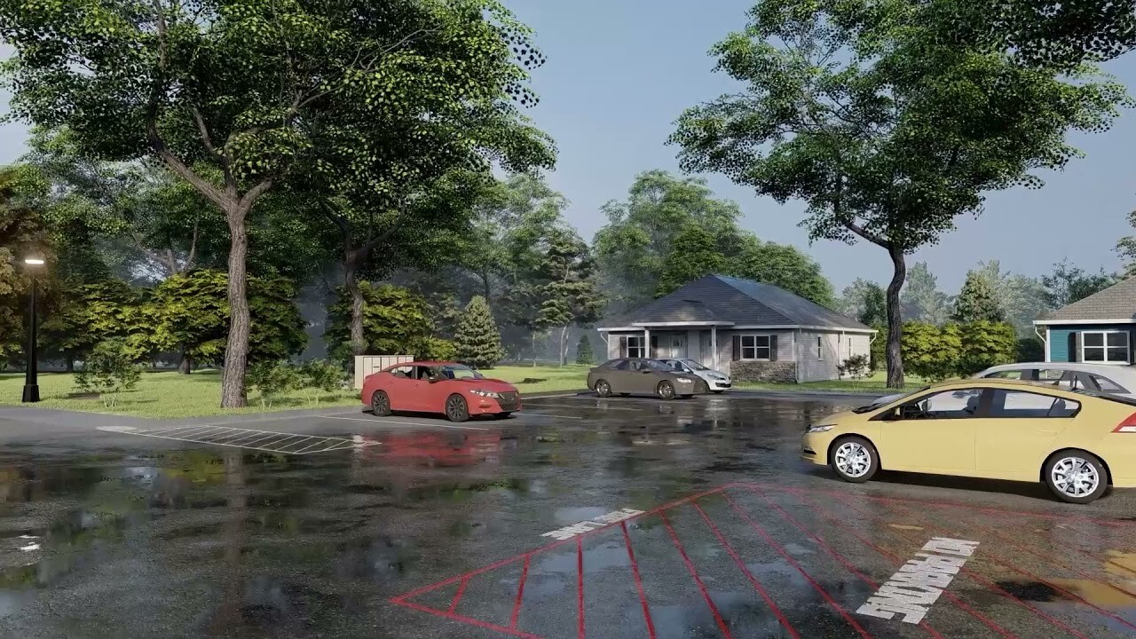 ArtStation - Duplex Residential Housing | Architectural 3D Animation ...