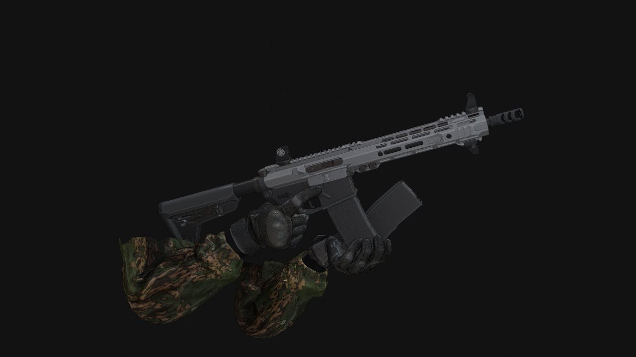 ArtStation - AR - SLR Relaod Animation (Updated)