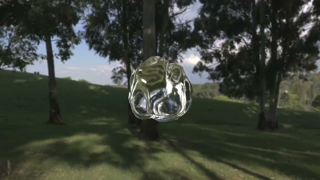 ArtStation - Water Drop Blob