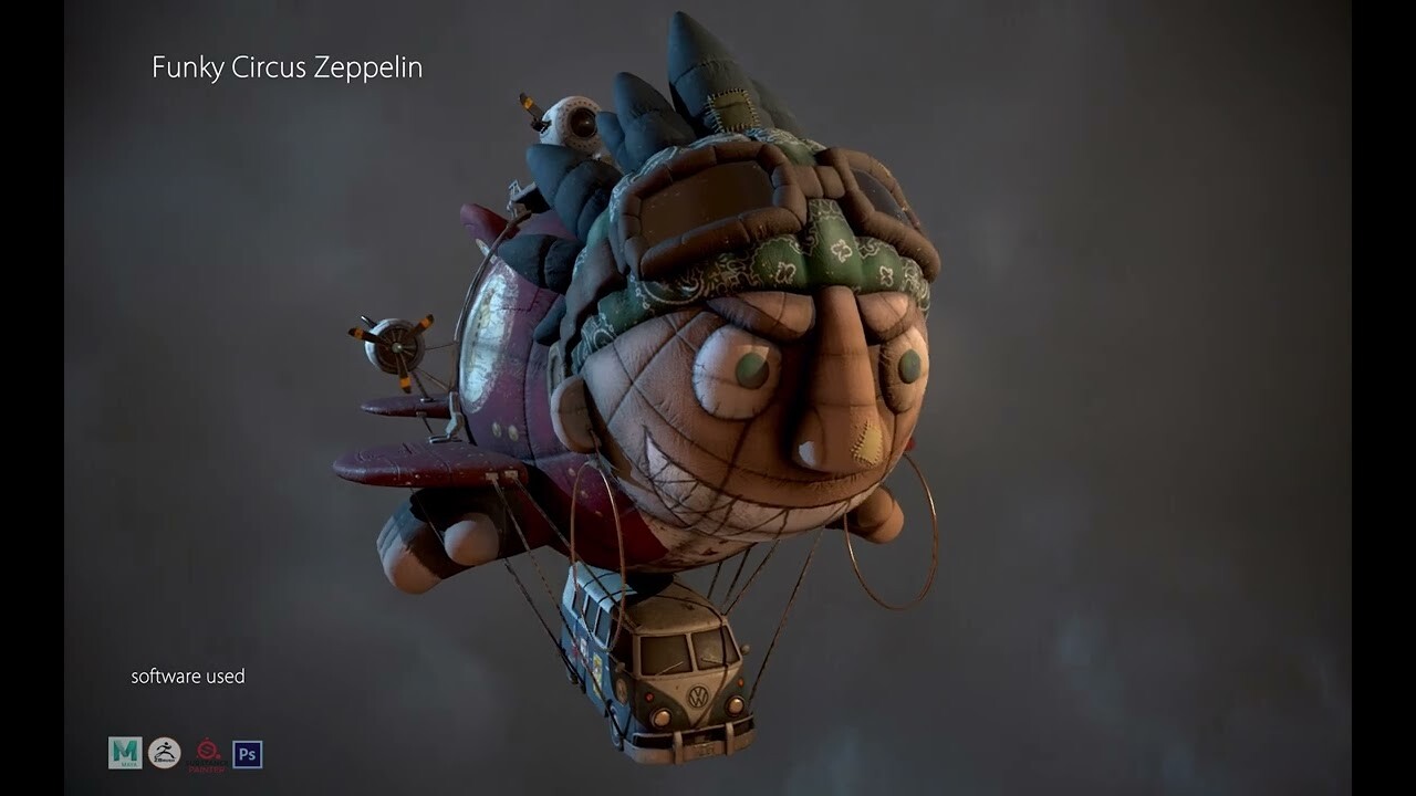 ArtStation - Funky Zeppelin