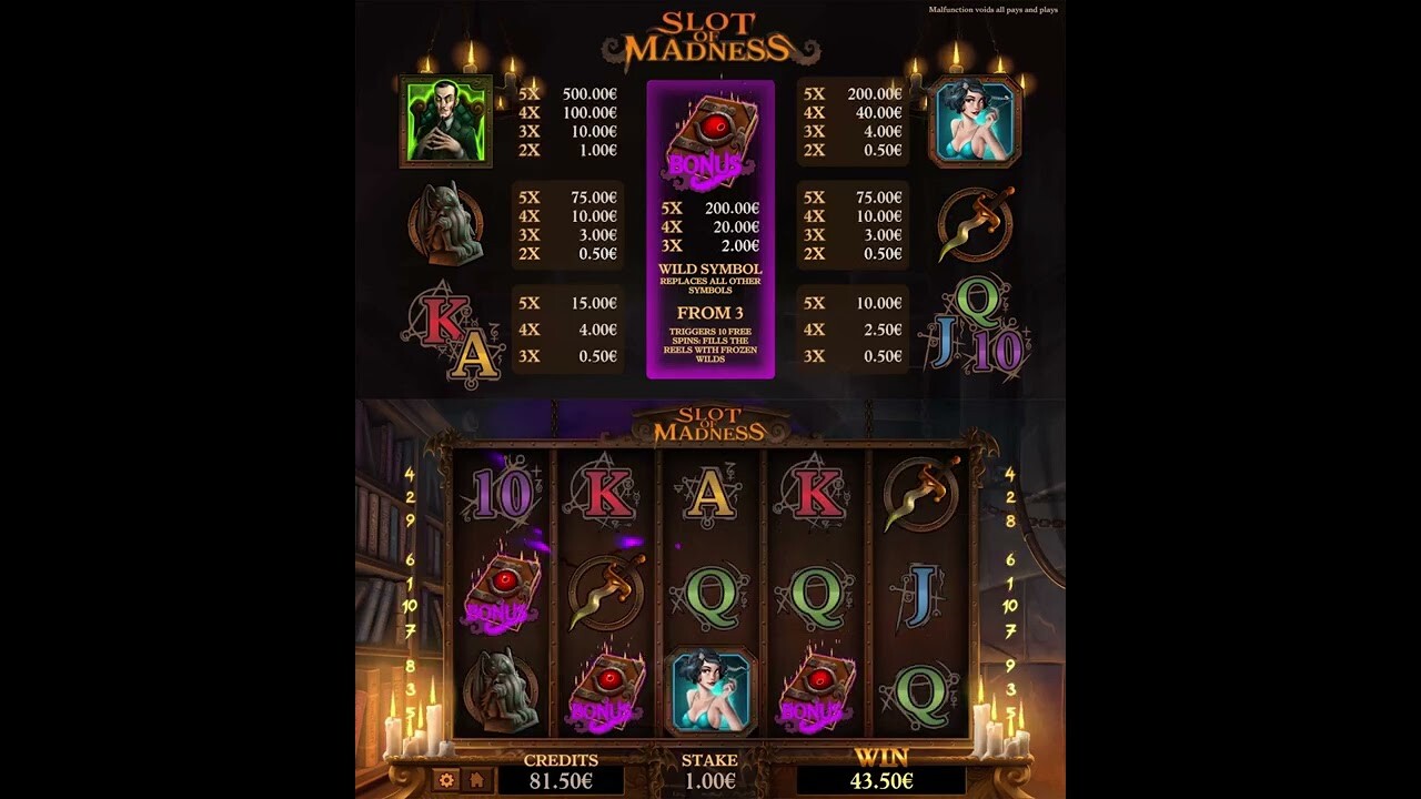 ArtStation - 2D Animation and VFX: Slot Of Madness