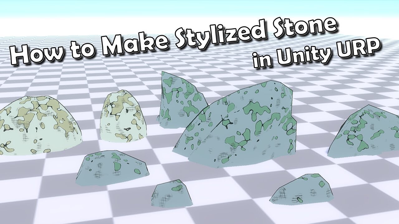 ArtStation - Make Stylized Stone in Unity URP