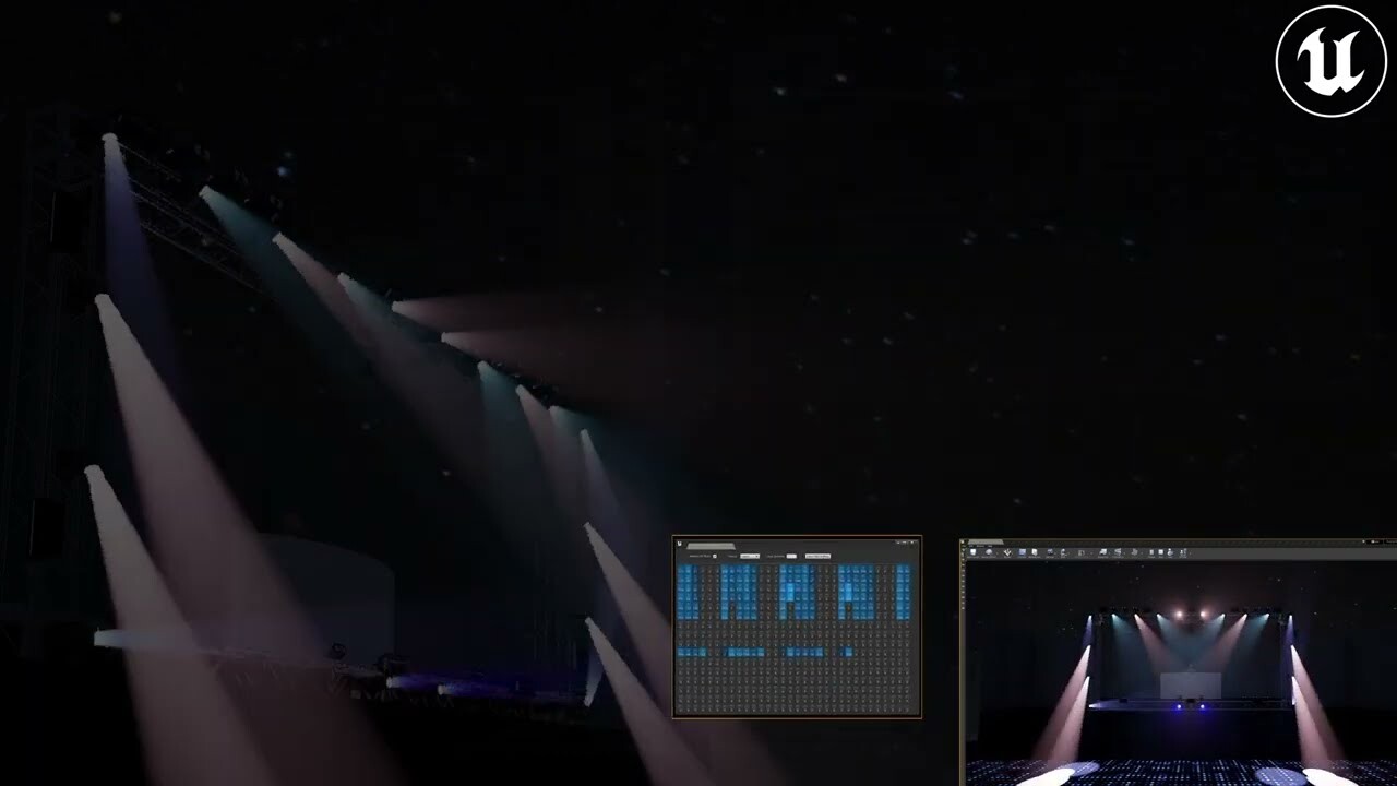 ArtStation - DMX Lighting with Unreal in Real-Time Demo