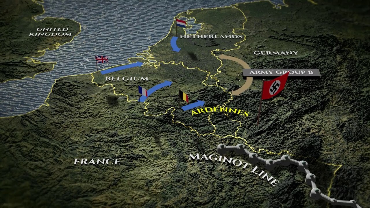 ArtStation - Mini Clips Describing Troops Movements During WW2