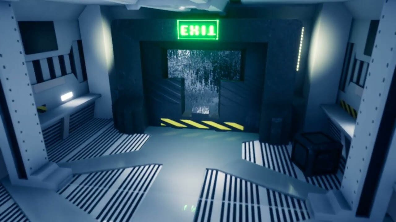 ArtStation - Syfy Hallway