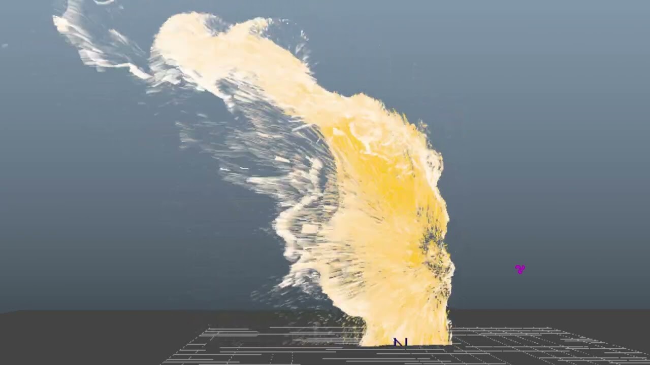 ArtStation - maya fx wind wounds Asset l 바람의 상처 2