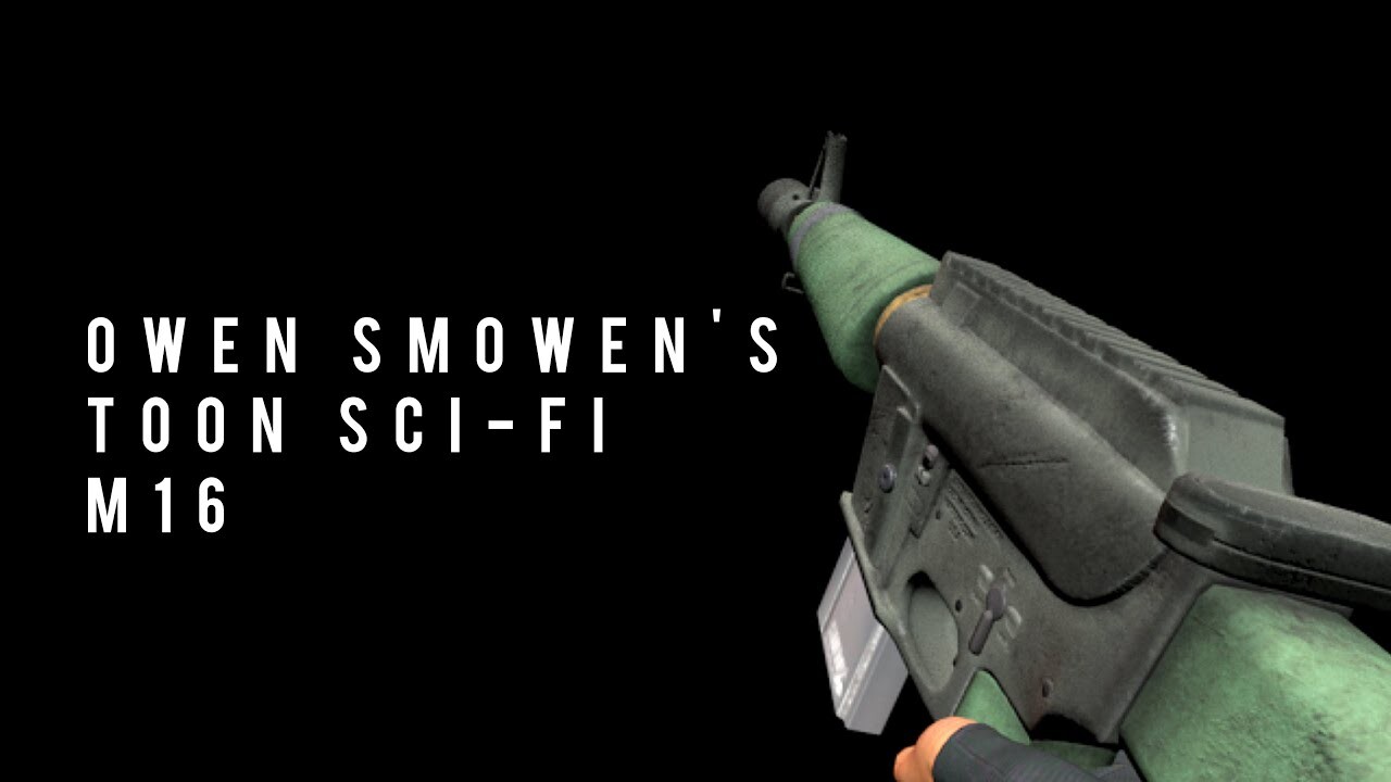 ArtStation - Owen Smith's Scifi M16 | Viewmodel Animation