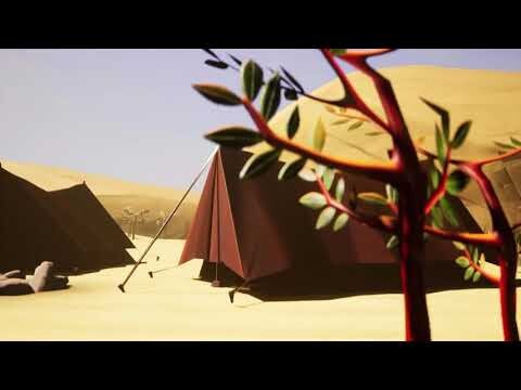 ArtStation - Desert Island (tech-art project)