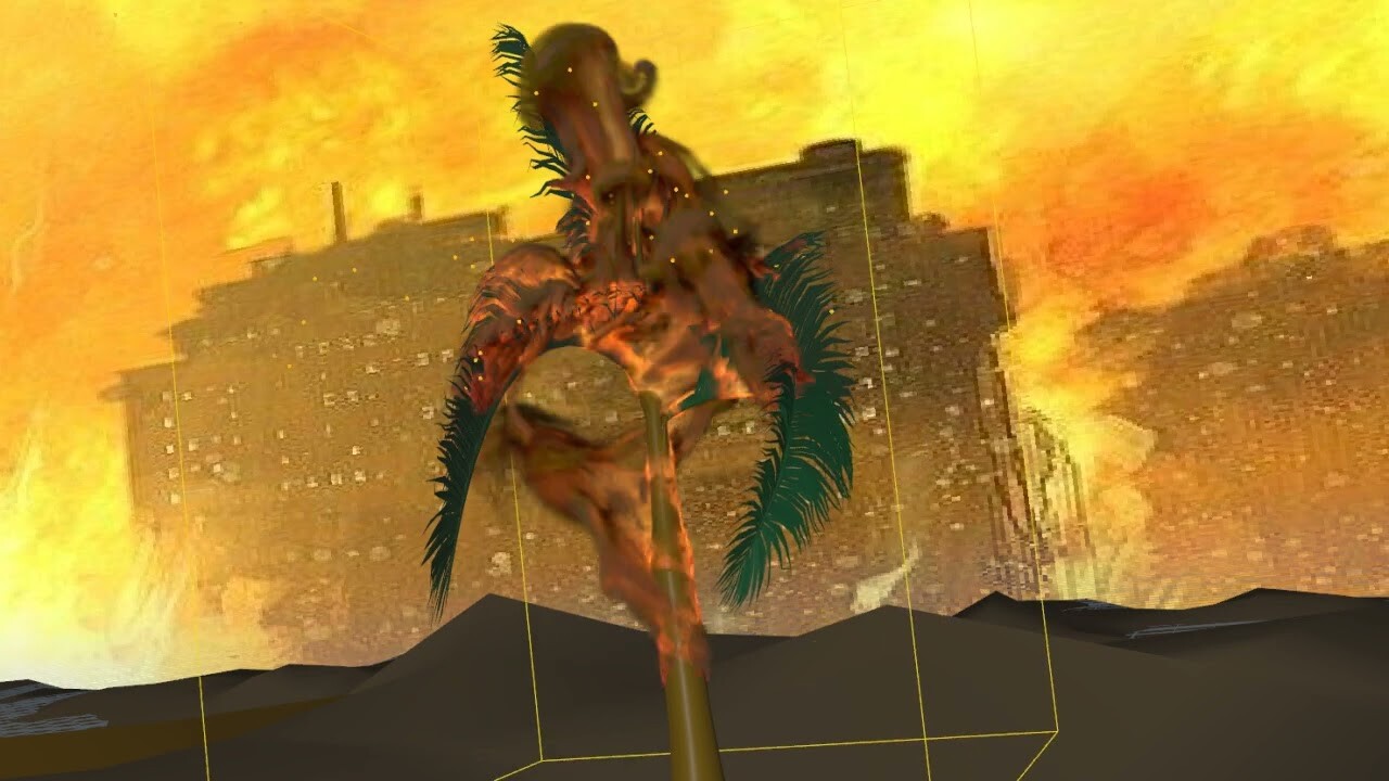 ArtStation - Palm Fire Chemical Burn