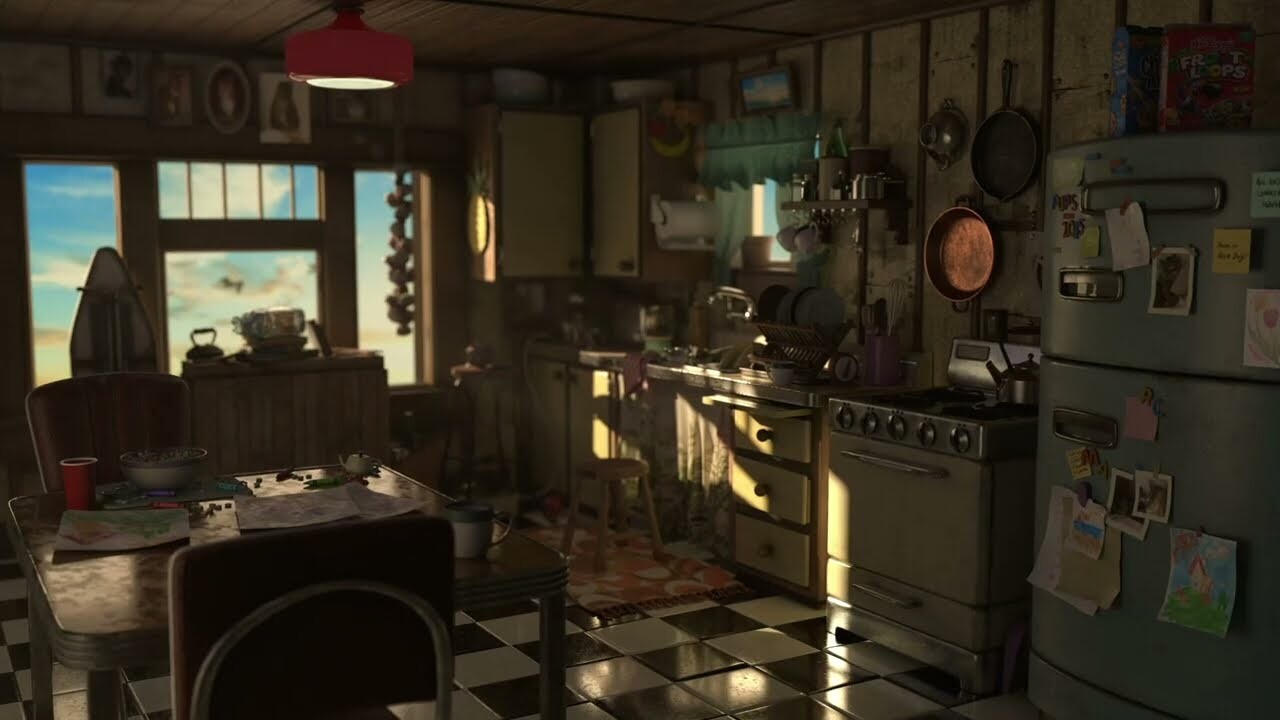 ArtStation - Pixar Rendering Challenge