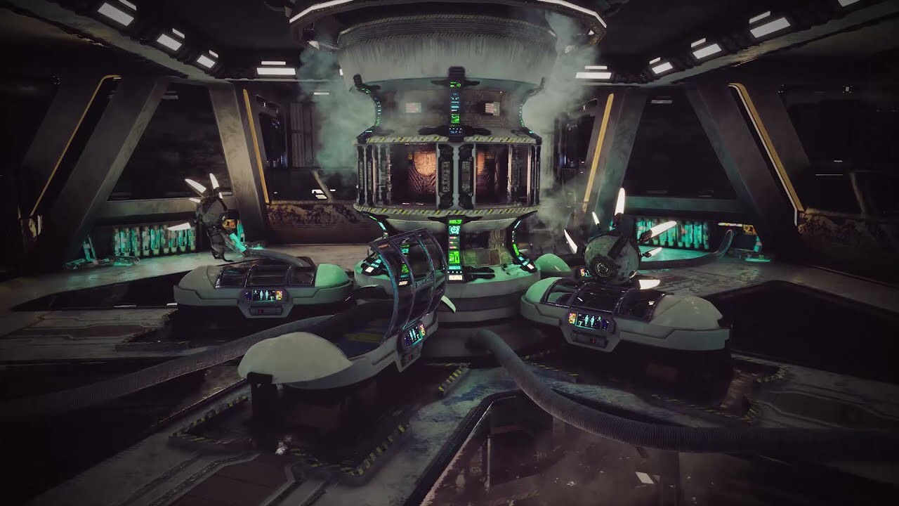 ArtStation - Cryo Chamber Environment