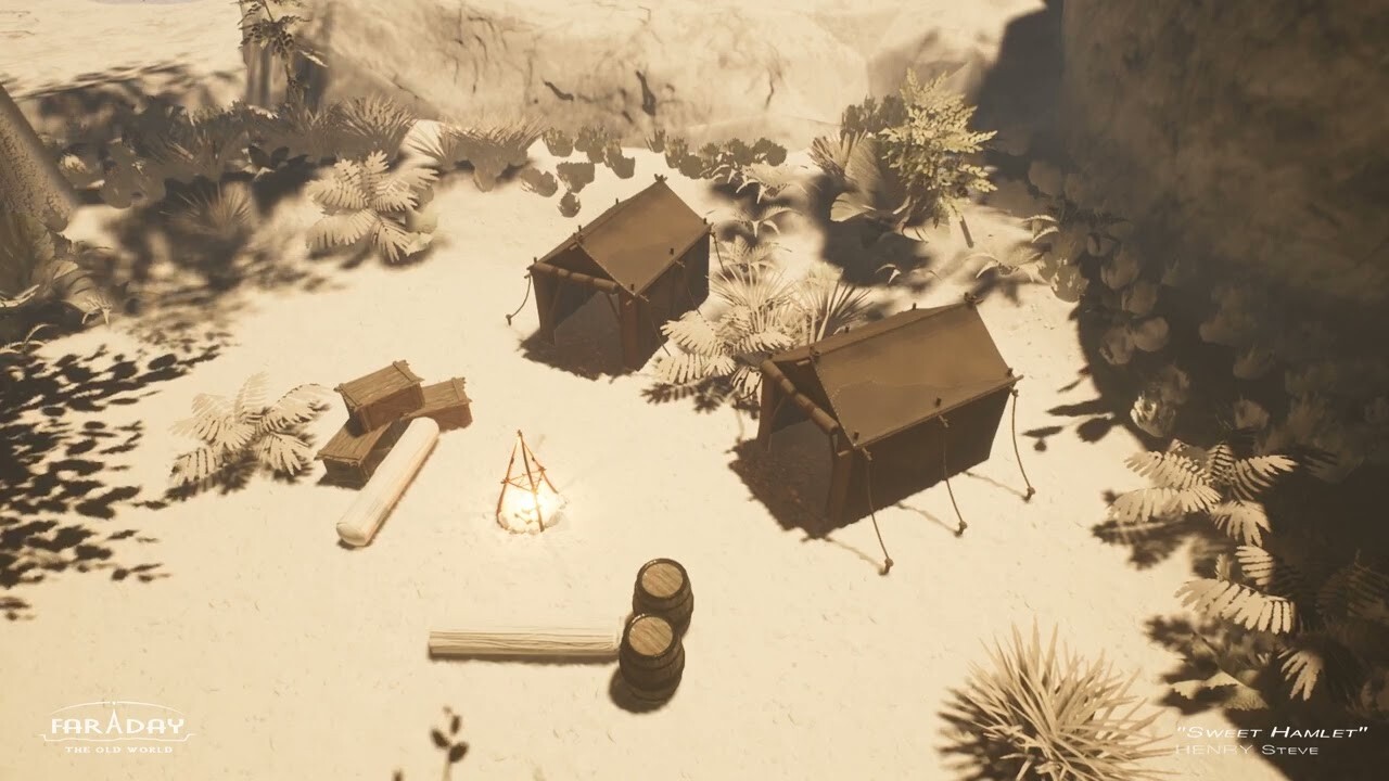 ArtStation - "Sweet Hamlet" Stylized medieval Hamlet WIP