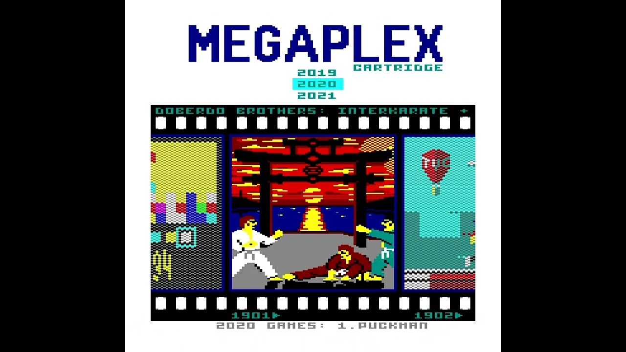 ArtStation - MEGAPLEX Cartridge 2021 (TV-Computer)