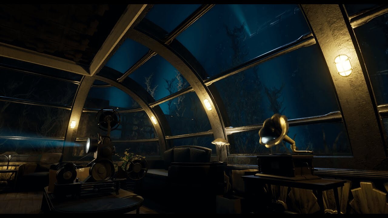 ArtStation - Underwater Apartment from Bioshock 2