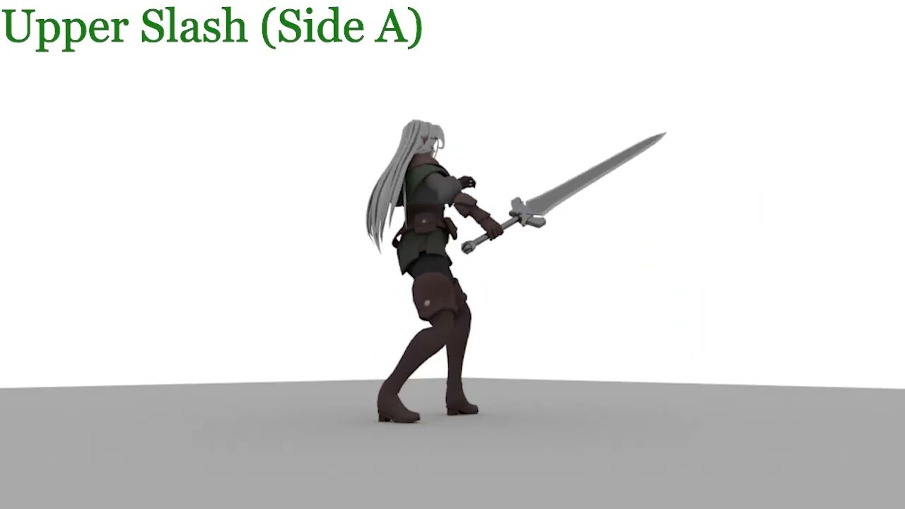 ArtStation - Azri Gameplay Animation Attempt #001