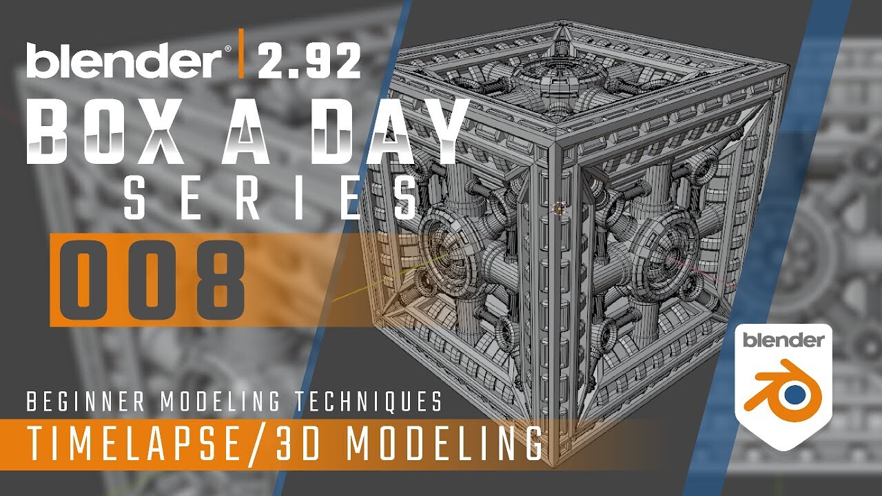 ArtStation - Blender 2.92 | Beginner | 3D Modeling | Box a Day Series ...