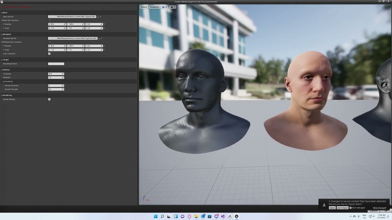 ArtStation - Mesh Morpher to Zbrush