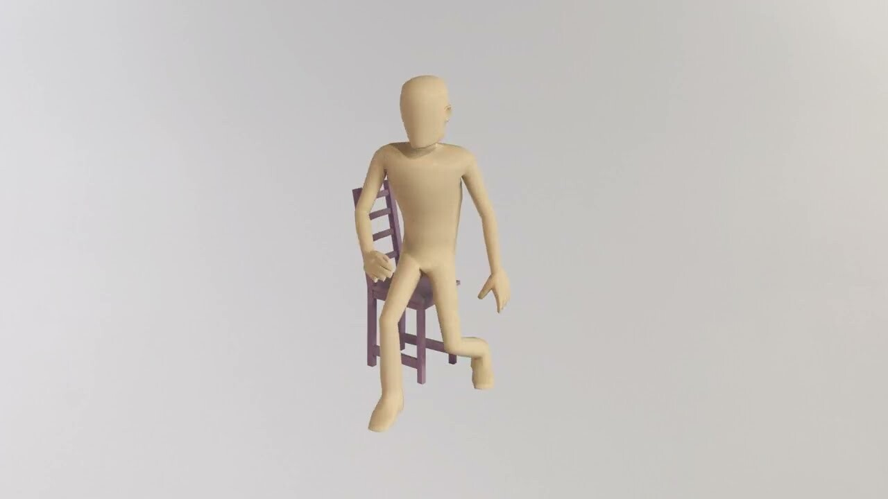 ArtStation - Getting up from a chair