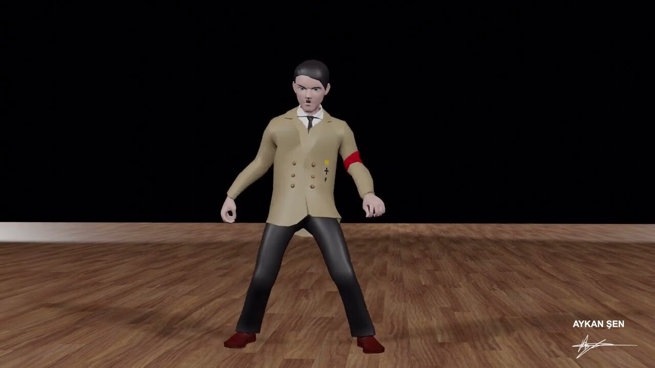 ArtStation - Hitler Thriller Dance
