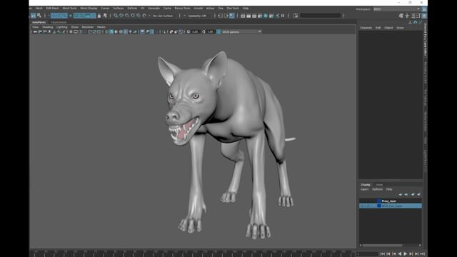 ArtStation - Development CG Wolf