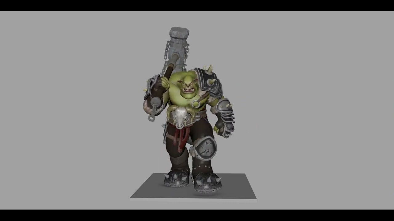 ArtStation - Orc Walk