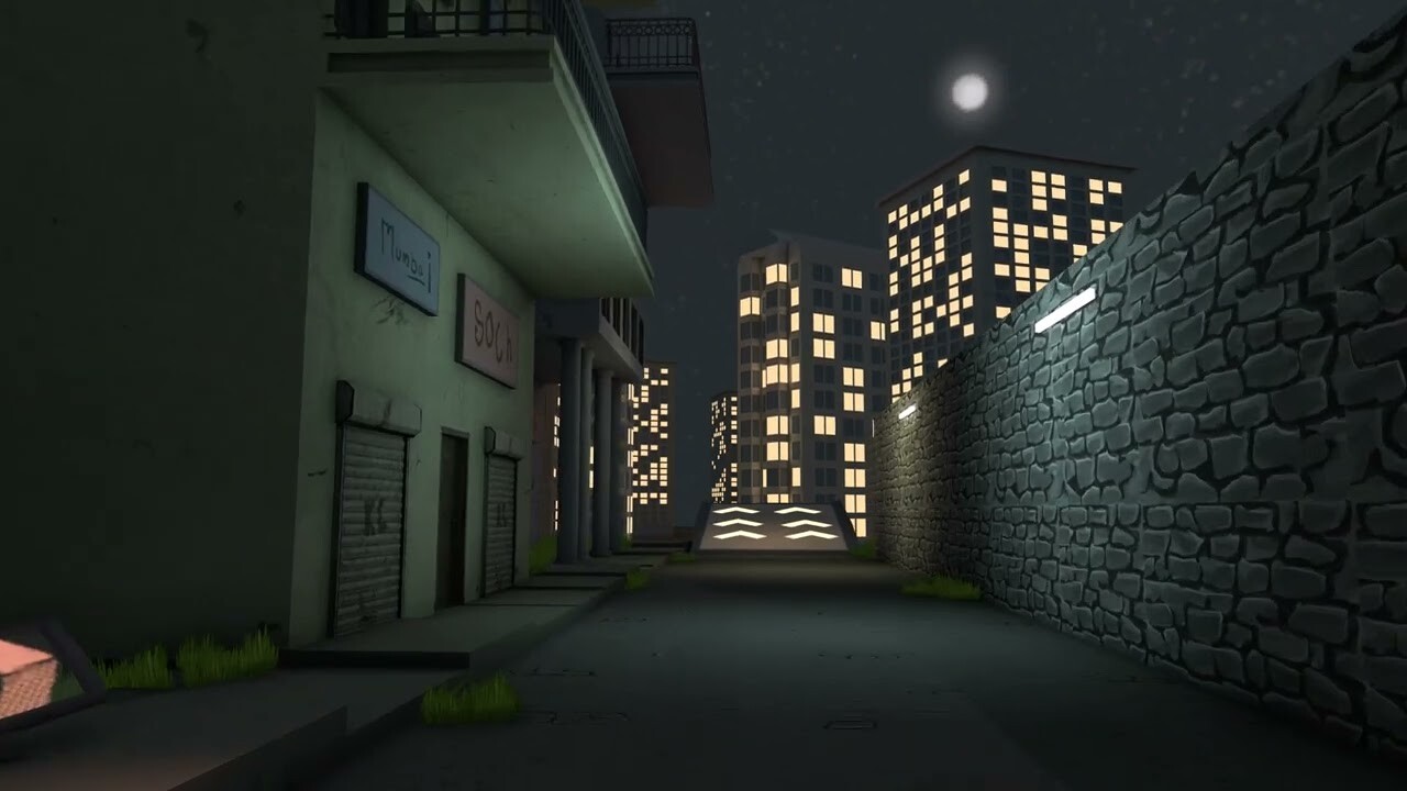 ArtStation - Unity Scene | Racing Game Prototype | Stylized Environement