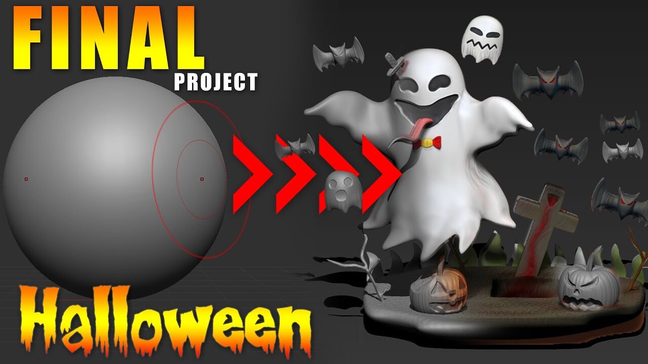 ArtStation - 3D in Halloween