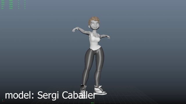 ArtStation - Advanced Skeleton - Girl Rig