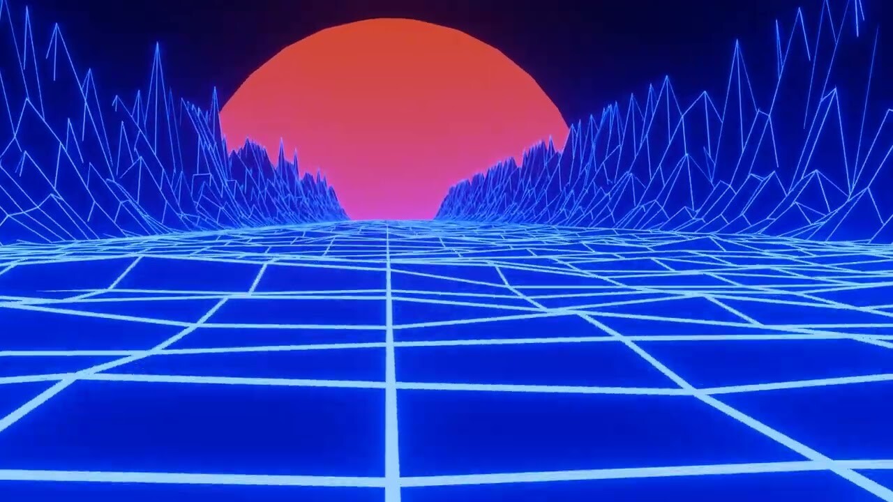 ArtStation - 80's Abstract Animation V1