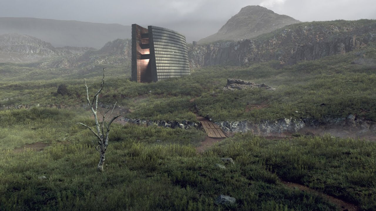 ArtStation - Nordic Hidden Base