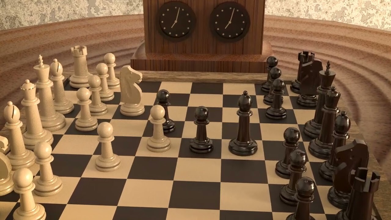 ArtStation - Chess Animation 3D Animation 1