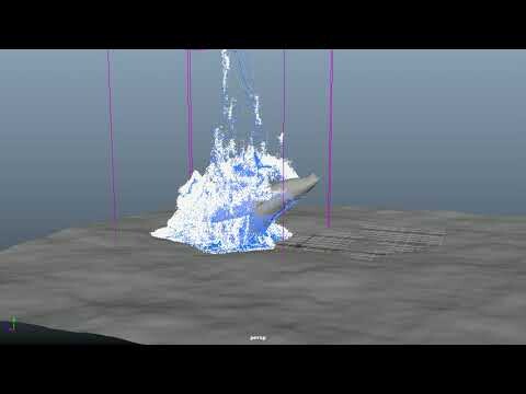ArtStation - maya fx Water FX l bifrost