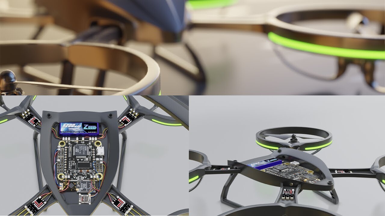 ArtStation - Drone 3D Design And Model