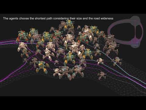 ArtStation - Houdini Crowd R&D - Pathfinding