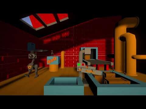 ArtStation - Robot factory 3D animation project