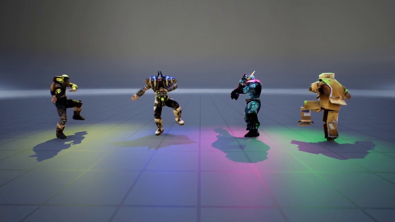 ArtStation - Motion Capture Dance and Action Sequence