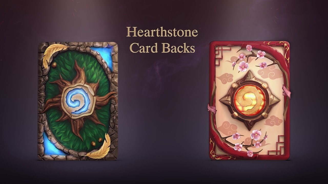 ArtStation - Hearthstone card back fan art