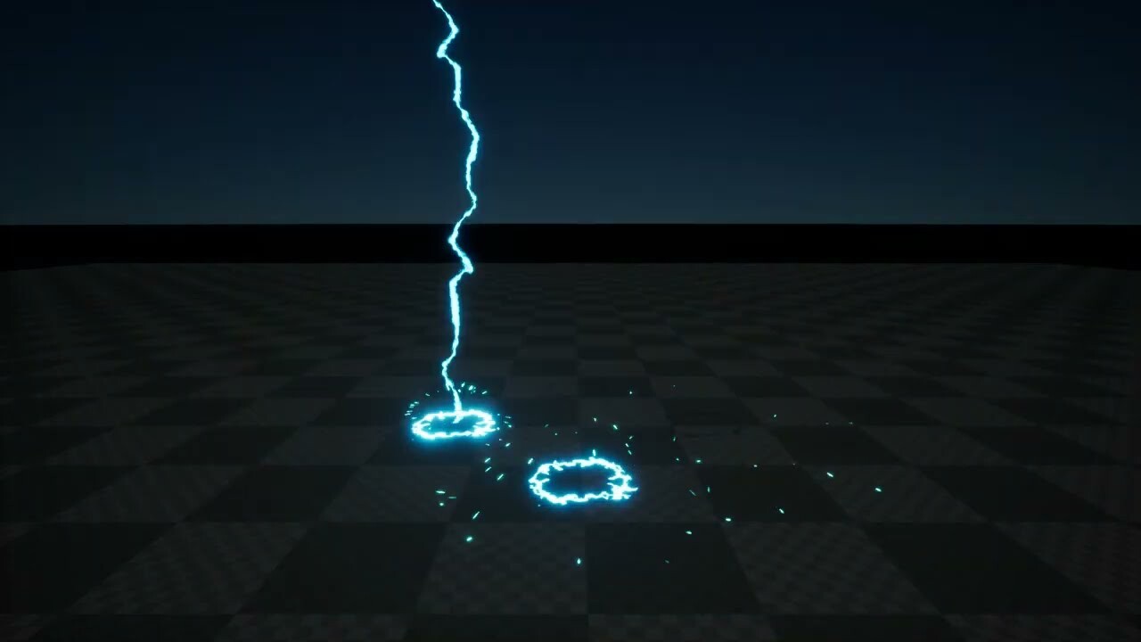 ArtStation - Lightning Strike VFX