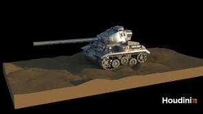 ArtStation - Houdini Tank