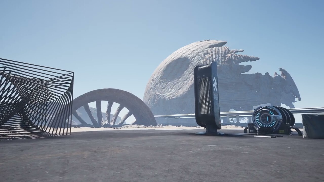 ArtStation - Sci-Fi Environment, Unreal Engine 5